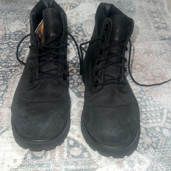 Timberland | Shoes | Timberlands Womens Black Waterproof Boot Hardly ...